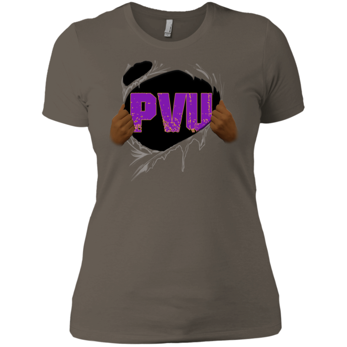 PVU Ripped Boyfriend T-Shirt ( Slim FIt) – MoneyMikesStore